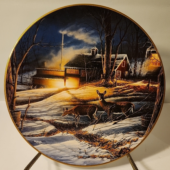 Hadley House | Other | Terry Redlin Night Mapling Limited Edition ...